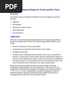 Fire Apparatus Turn Around Detail | PDF | Lane | Transportation Engineering