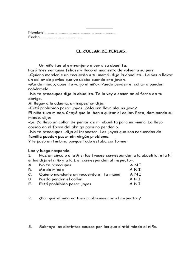 69 Cuentos Cortos y Guia Actividades de Comprension Lectora 69 | PDF