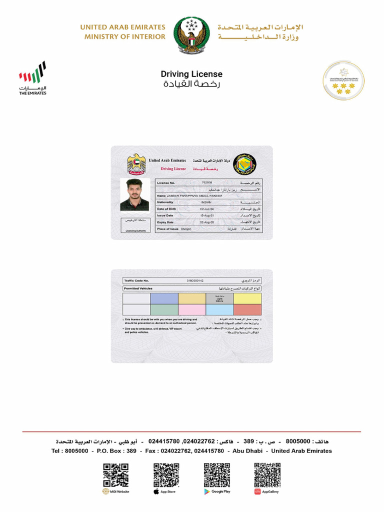 License Card Preview | PDF
