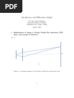 Fraunhofer Double Slit Diffraction | PDF | Diffraction | Applied And ...