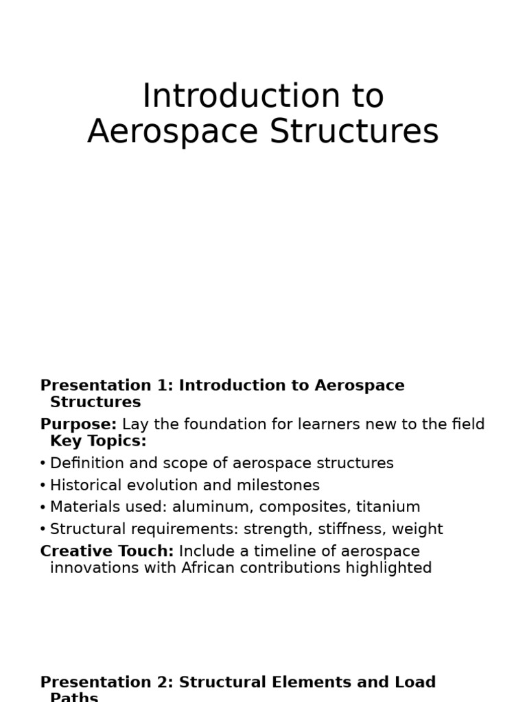 Introduction To Aerospace Structures | PDF