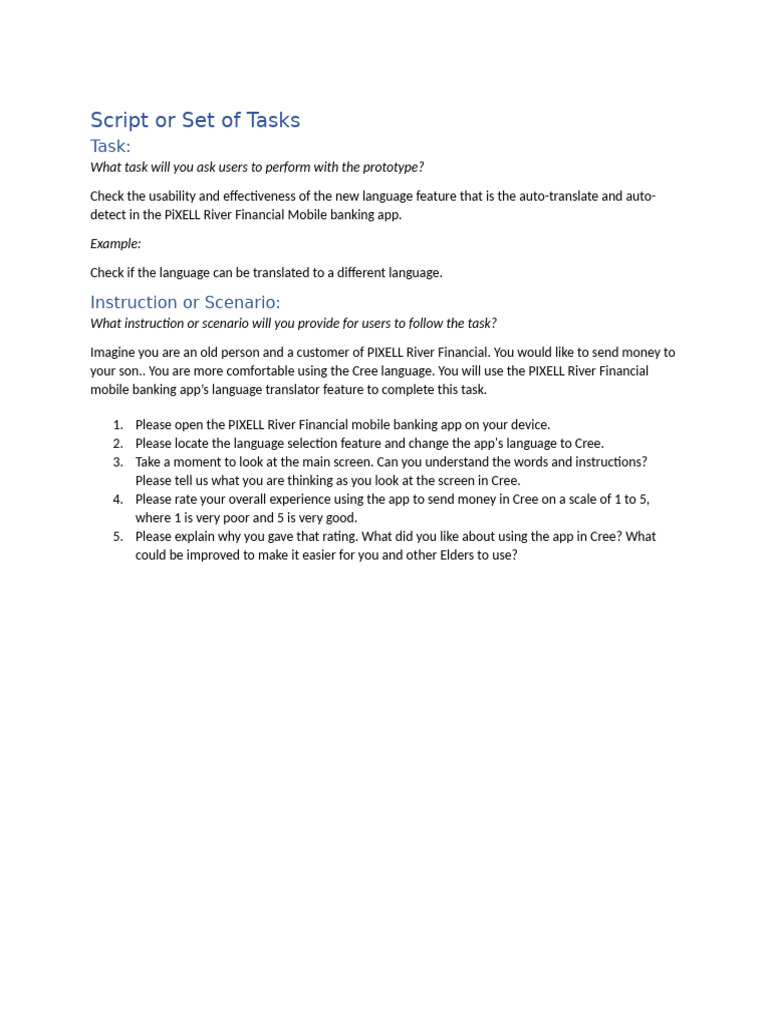 Group5 Script Template | PDF