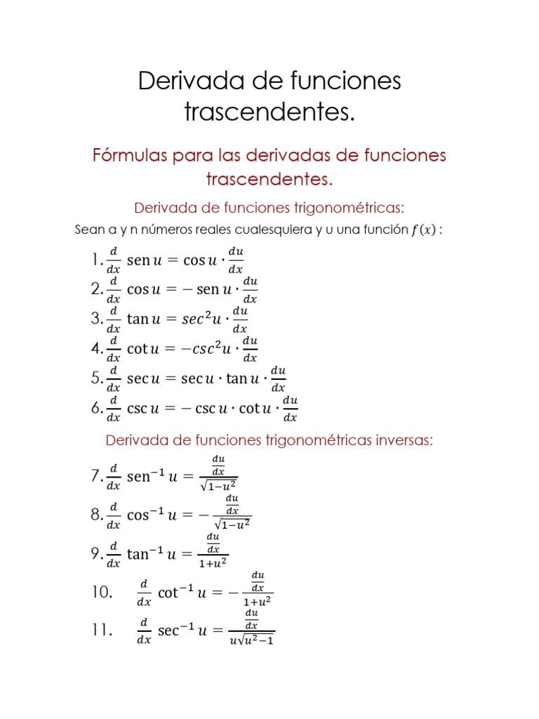 Apuntes Esenciales Tercer Parcial | PDF | Funciones trigonométricas ...
