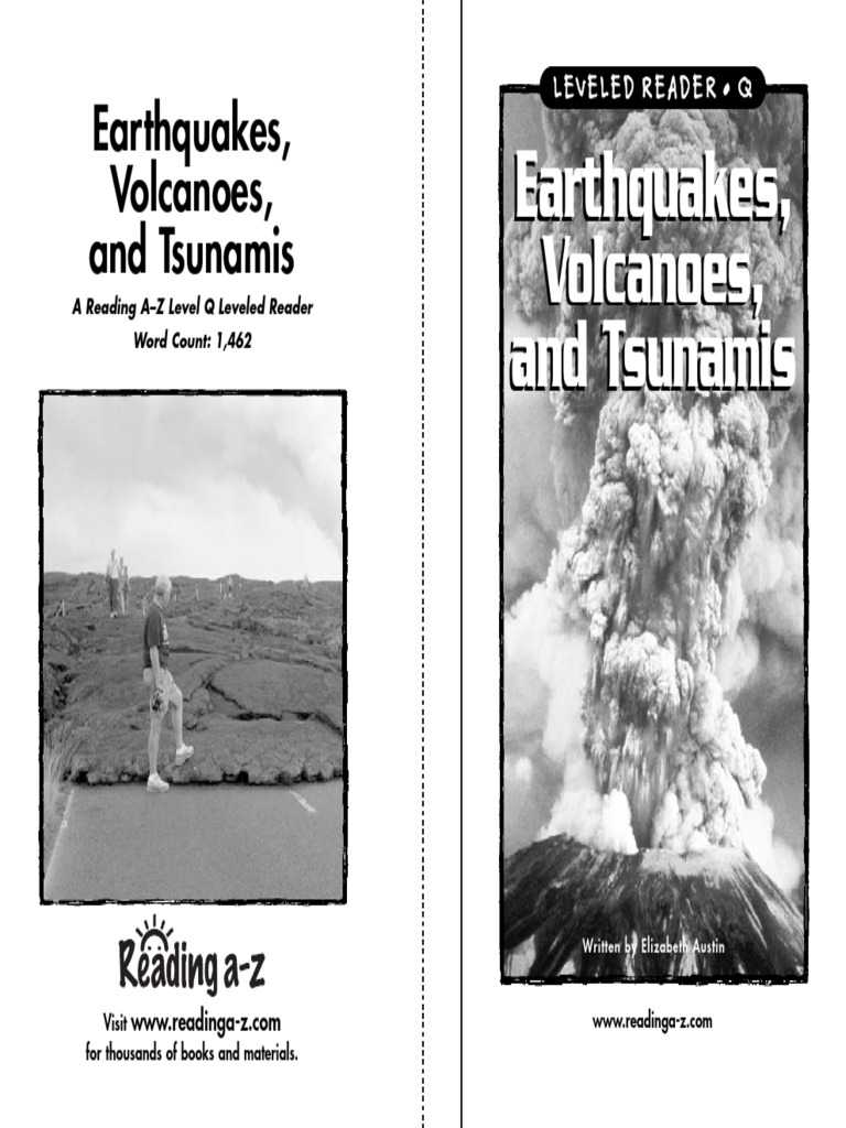 Earthquakes, Volcanoes and Tsunamis | PDF | Tsunami | Volcano