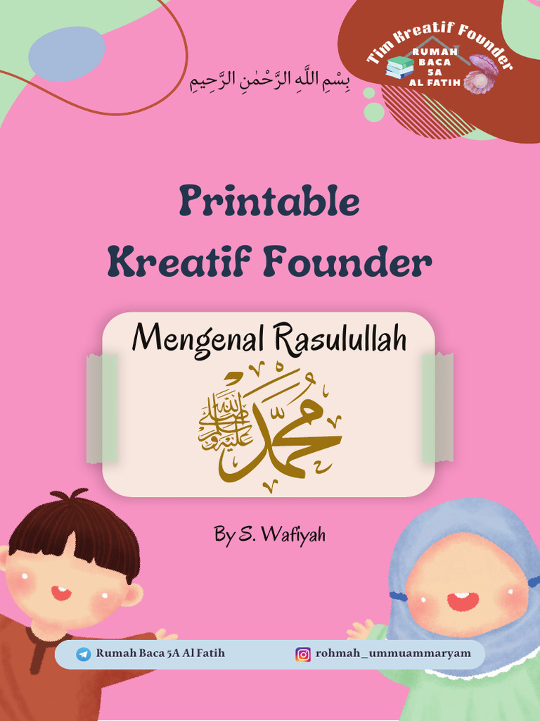 Printable TKF - Mengenal Nabi Muhammad - by Wafi | PDF