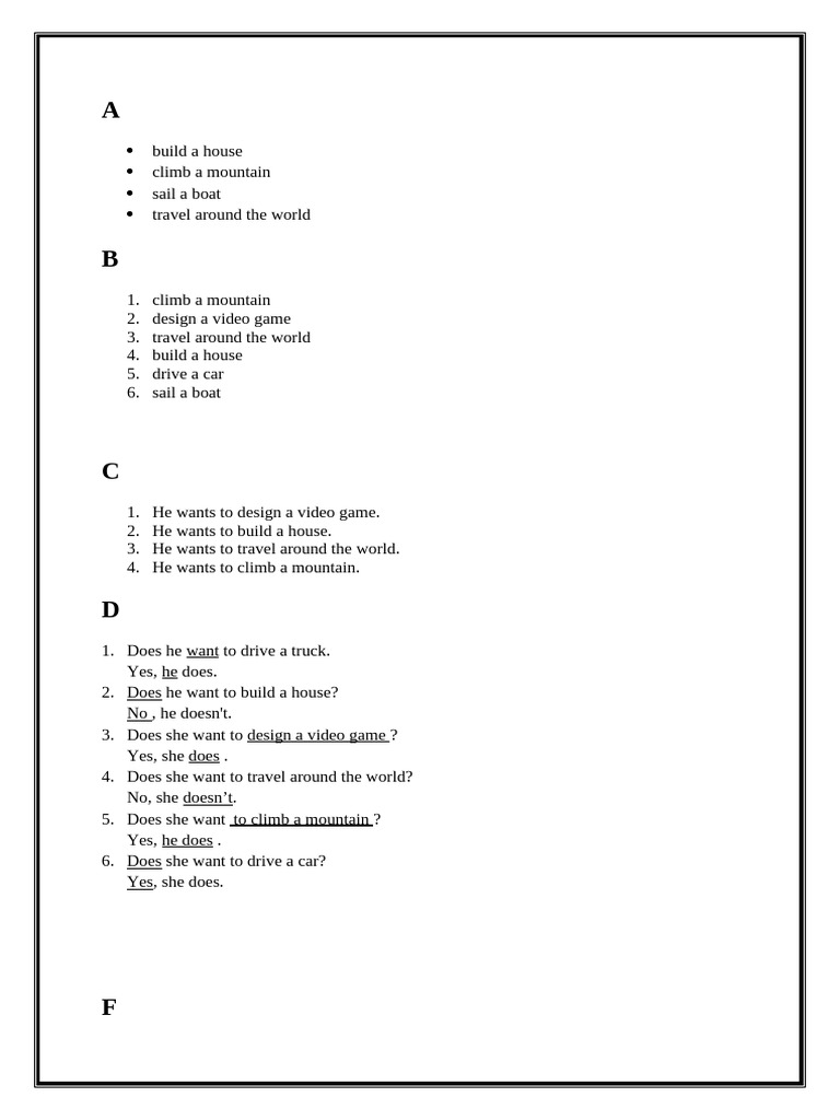 Let's Learn More-Answer Key | PDF