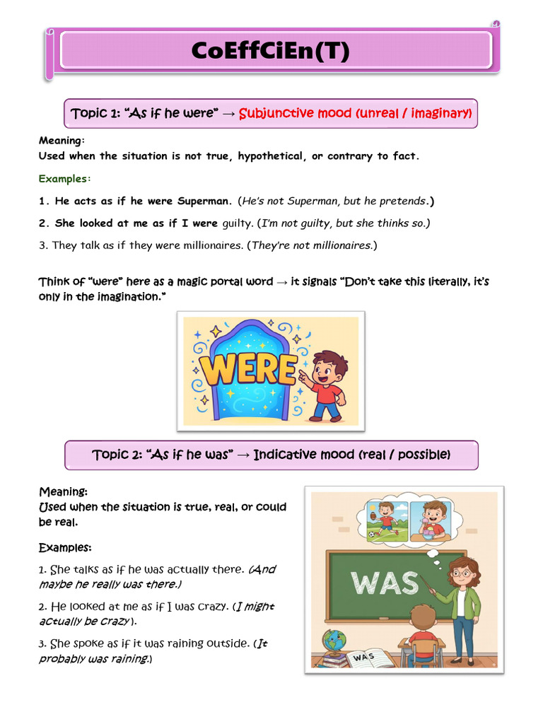 Subjunctive vs Indicative Mood Explained | PDF
