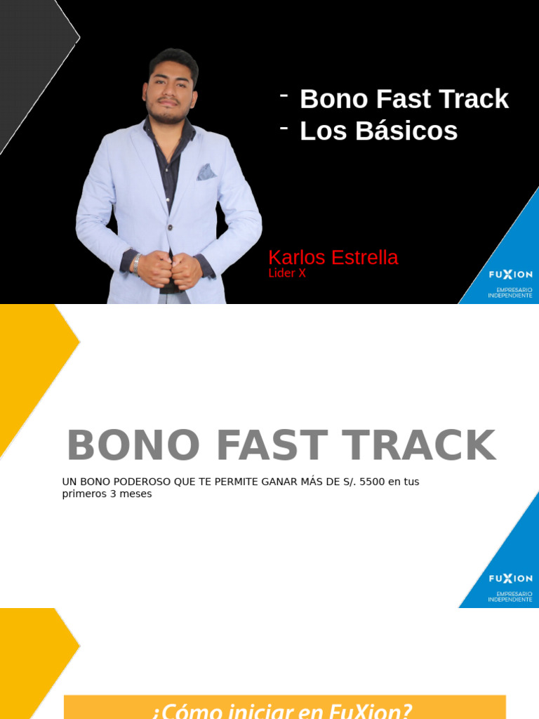 Karlos Estrella - Bono Fast Track | PDF