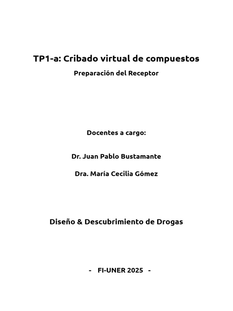 Cribado Virtual de Compuestos: SIRT1 | PDF | Nicotinamida adenina ...