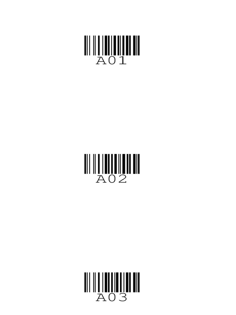 All Location Barcodes | PDF