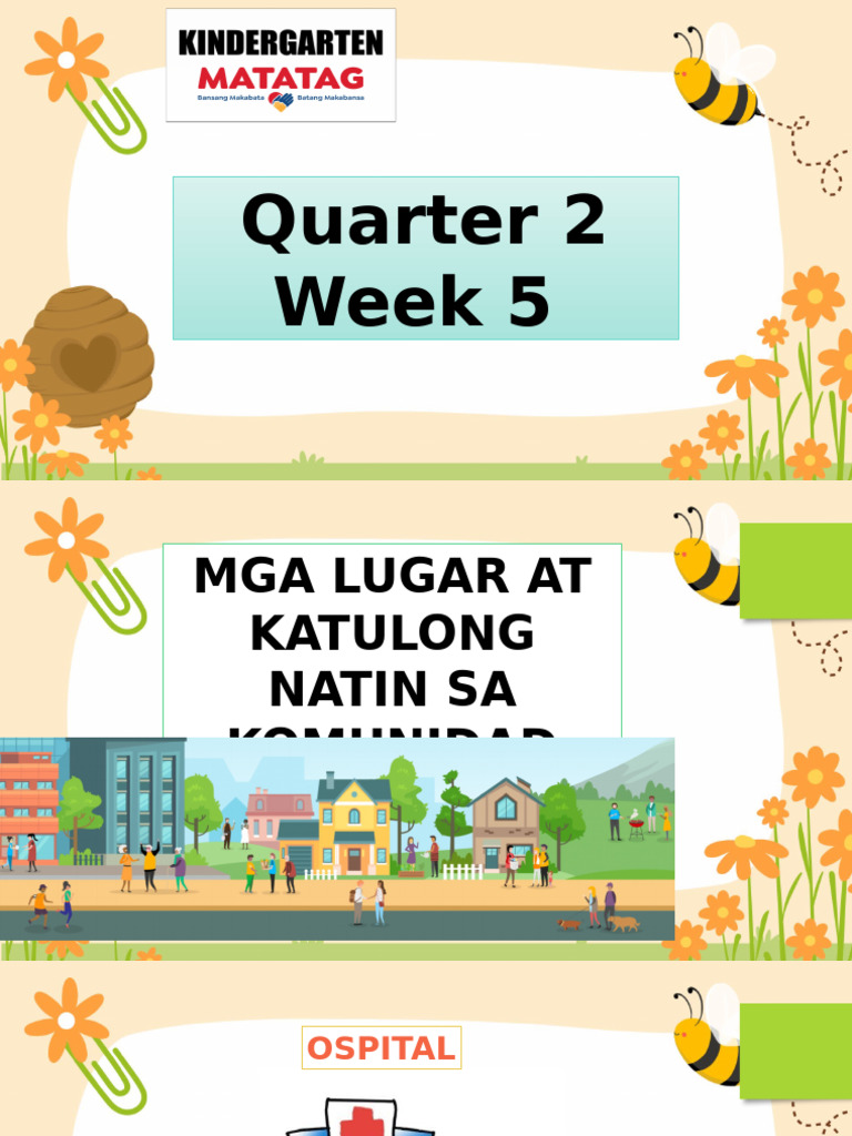Kindergarten Q2 WEEK 5 | PDF