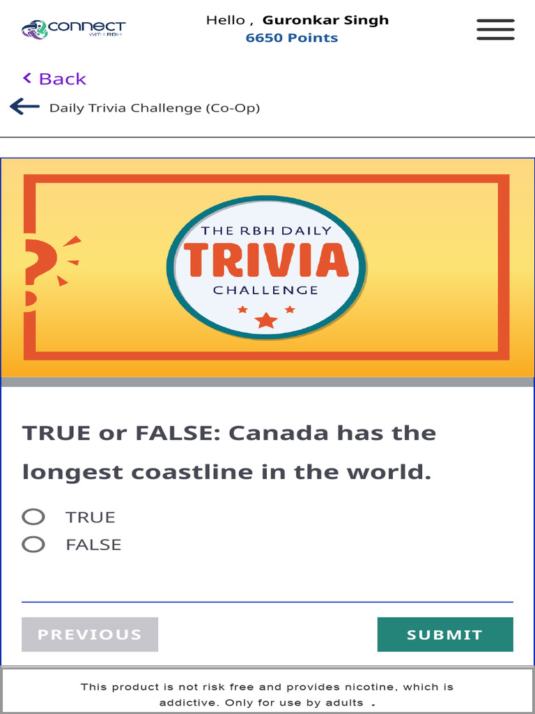 The RBH Trivia Challenge 5 | PDF