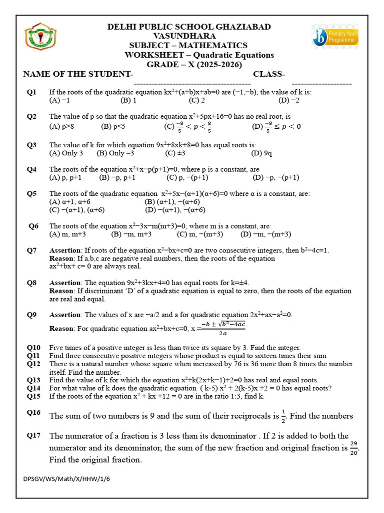 Grade 10-Assignment - Chapter 3,4,5 | PDF | Mathematics | Mathematical Objects
