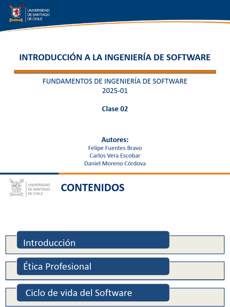 Clase - 02 - Introducción A La Ingenieria de Software II | PDF | Software | Ingeniería de software