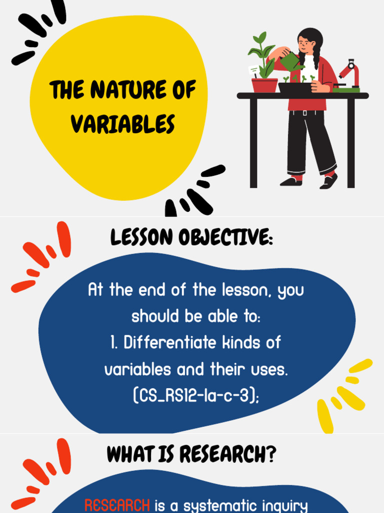 Understanding Research Variables Explained | PDF