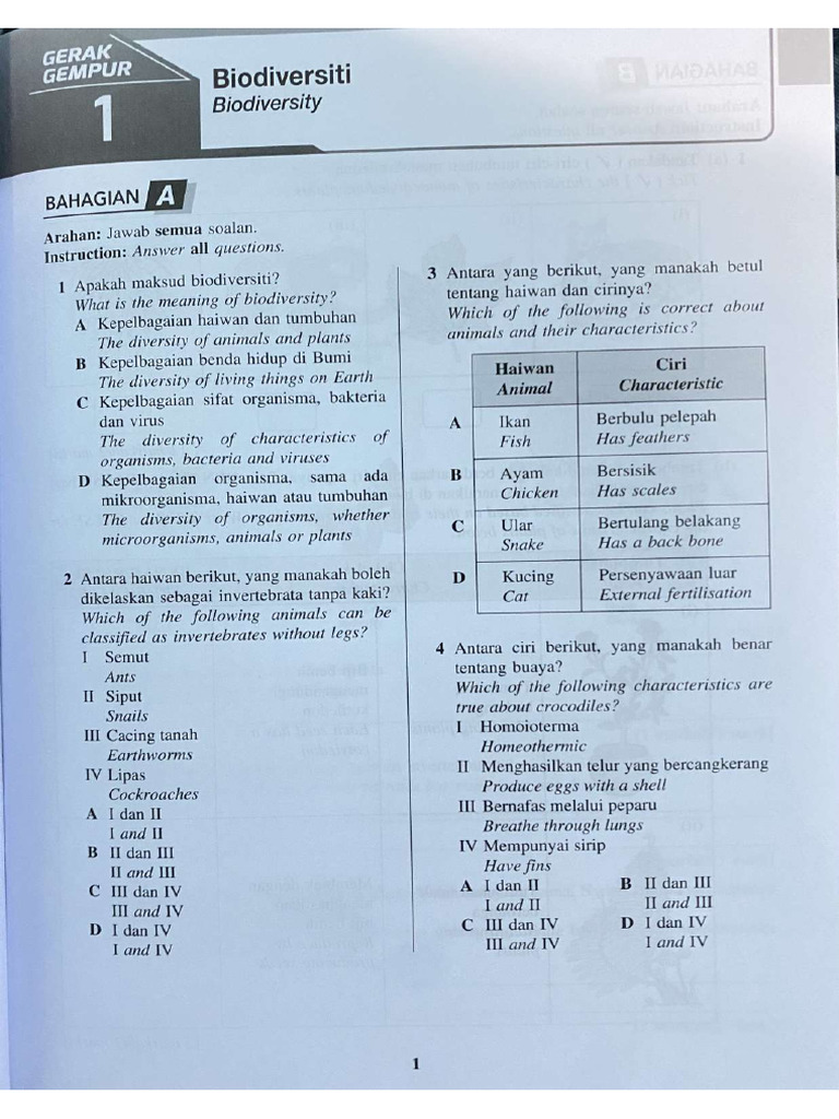 Science F2 Unit 1 | PDF
