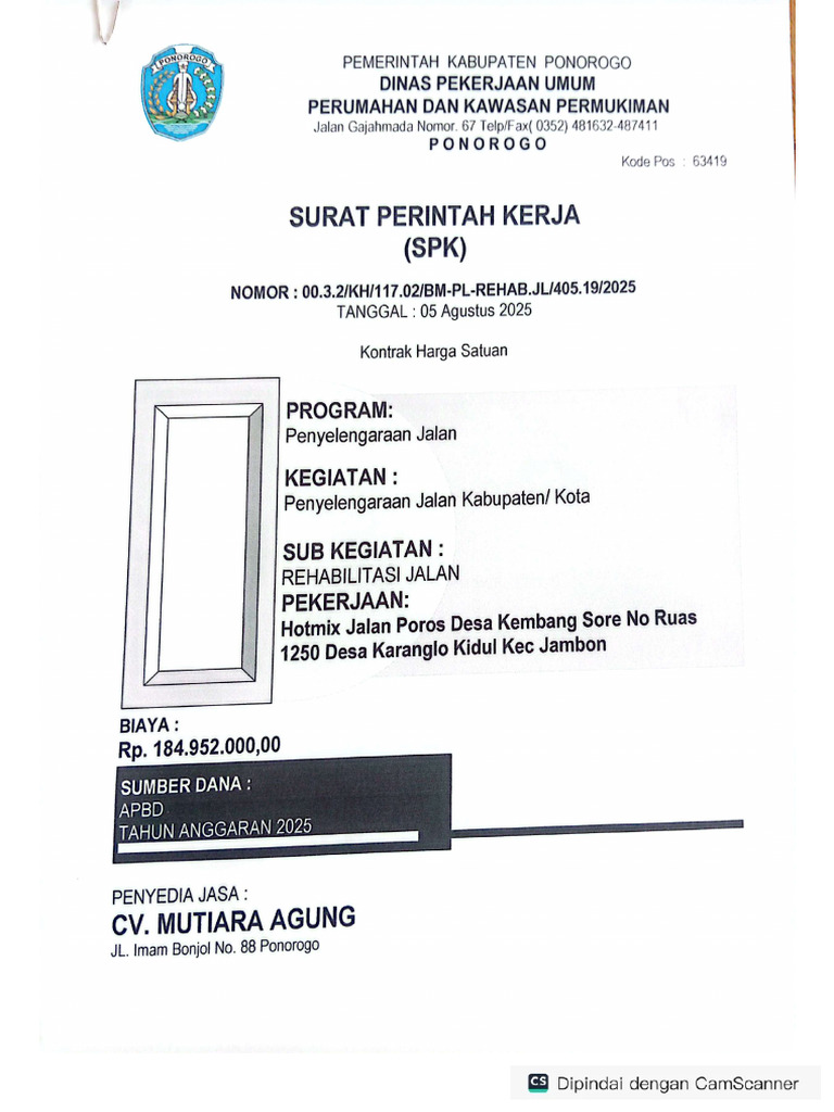 Karanglo Kidul Kec Jambon | PDF