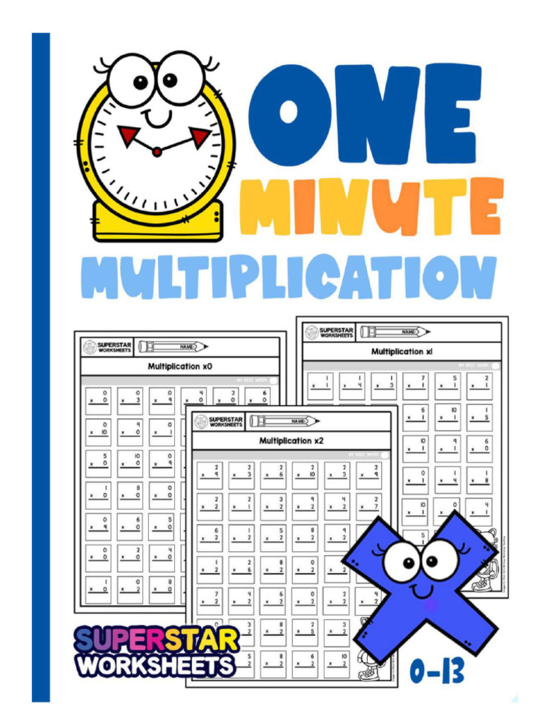 One Minute Multiplication | PDF