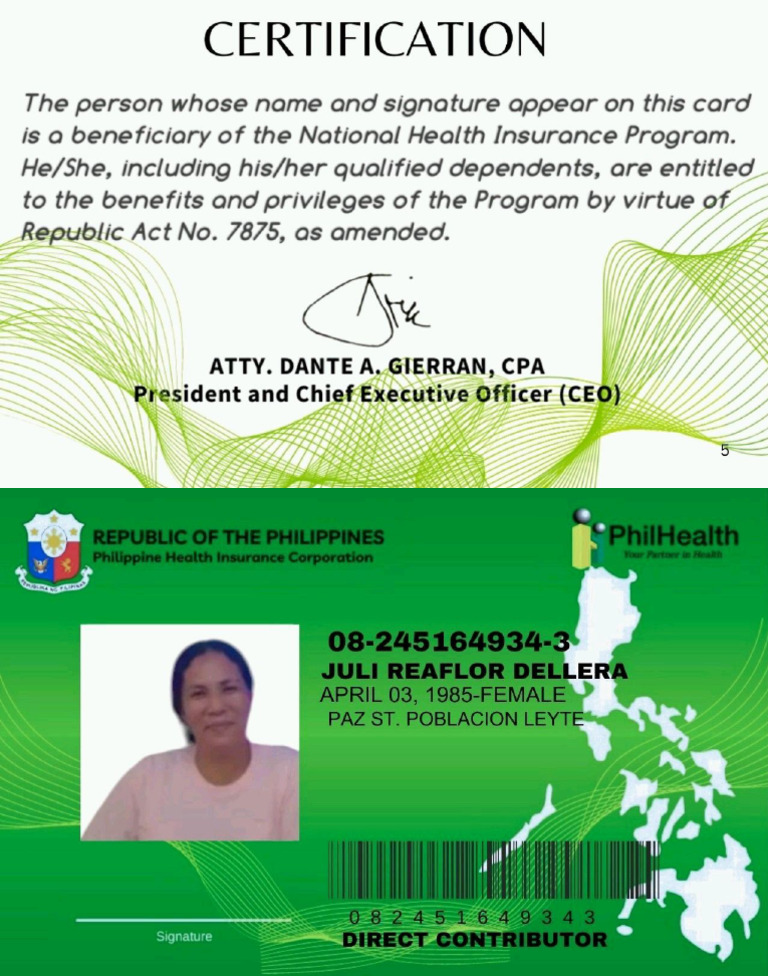 PH Id Sample | PDF
