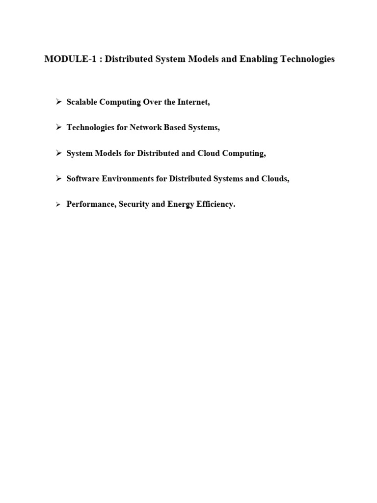 CC - bcs601 Module 1 Notes @vtunetwork | PDF | Cloud Computing ...
