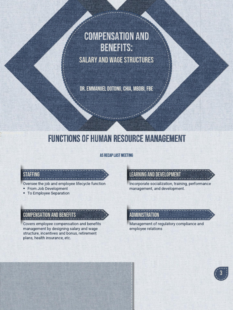 Competitive Salary Structures Guide | PDF | Cost Of Living ...