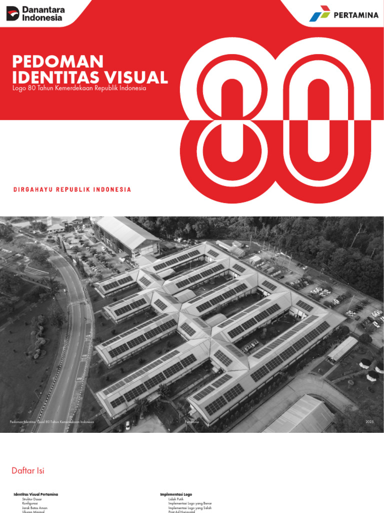 Pedoman Identitas Visual Pertamina 2025 | PDF