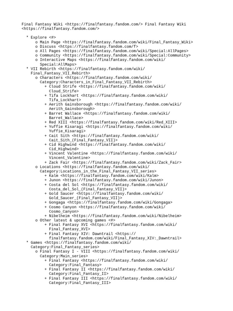 Final Fantasy XIII Abilities Final Fantasy Wiki Fandom | PDF | Final ...