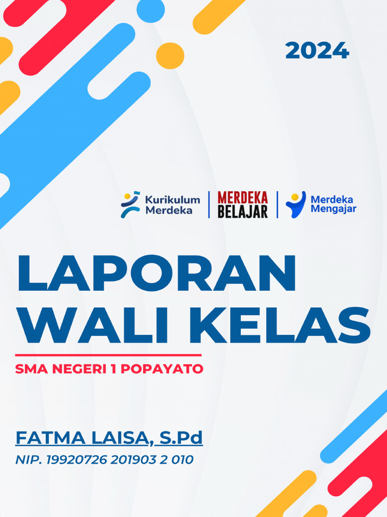 Program Kerja Wali Kelas SMA 2024/2025 | PDF