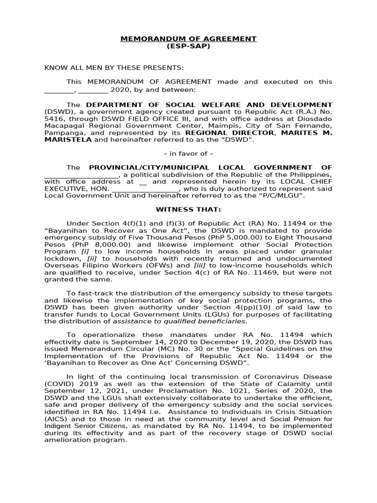 Moa Template Esp | PDF