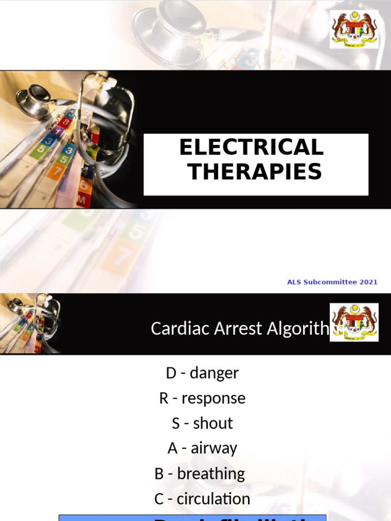 Electrical Therapy | PDF | Medical Specialties | Electrophysiology