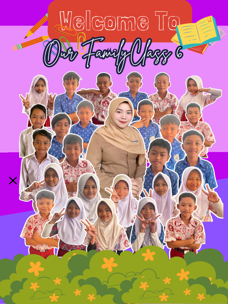 Colorful Welcome To Our Class Poster | PDF