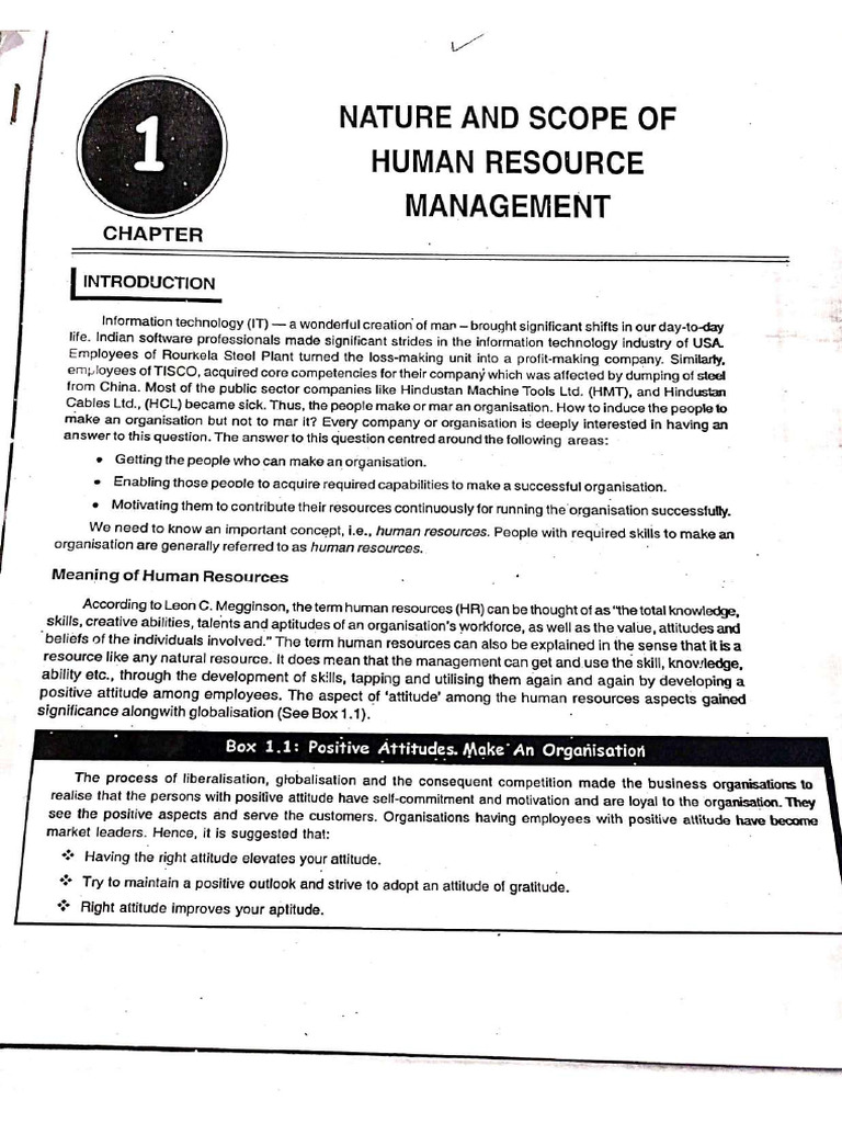 People Management and Development Notes - Compressed | PDF