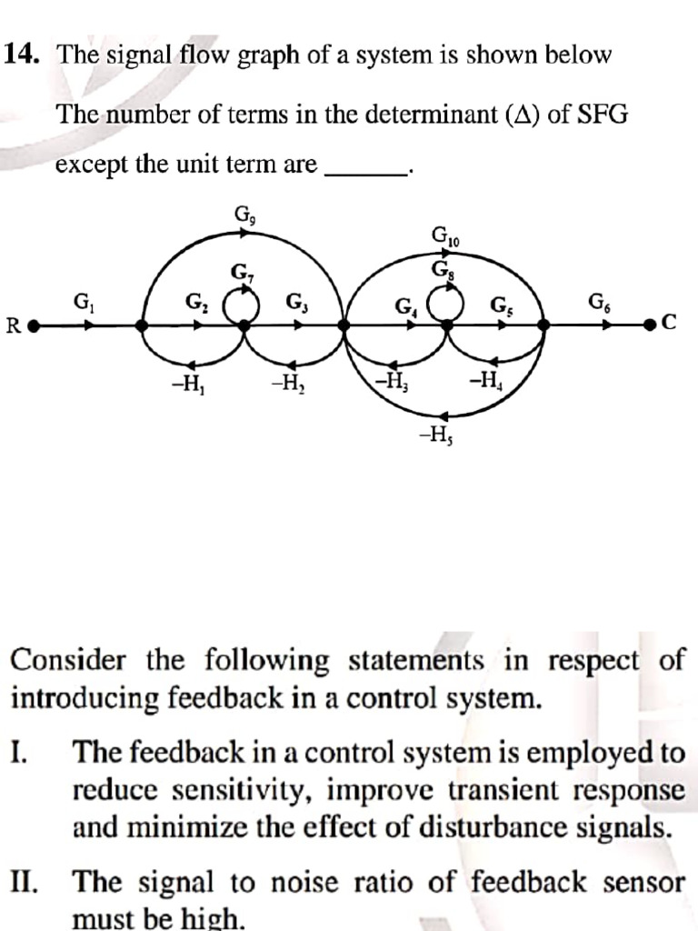 Control System Test 01 | PDF