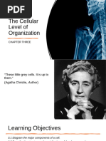 Chapter 3 ANATOMY AND PHYSIOLOGY CELL STRUCTURE & FUNCTION | PDF | Cell ...