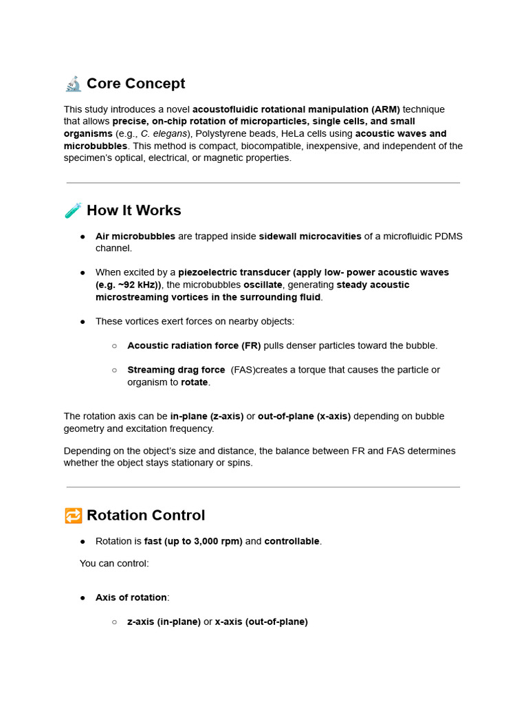 Rotate Cell or Particle | PDF | Green Fluorescent Protein | Force