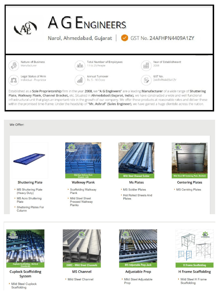 Rapid Column Formwork | PDF