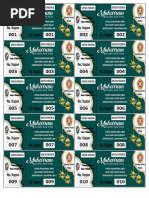 Lucky Draw Number Templates | PDF
