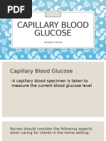 Glucometer Competency Checklist | PDF