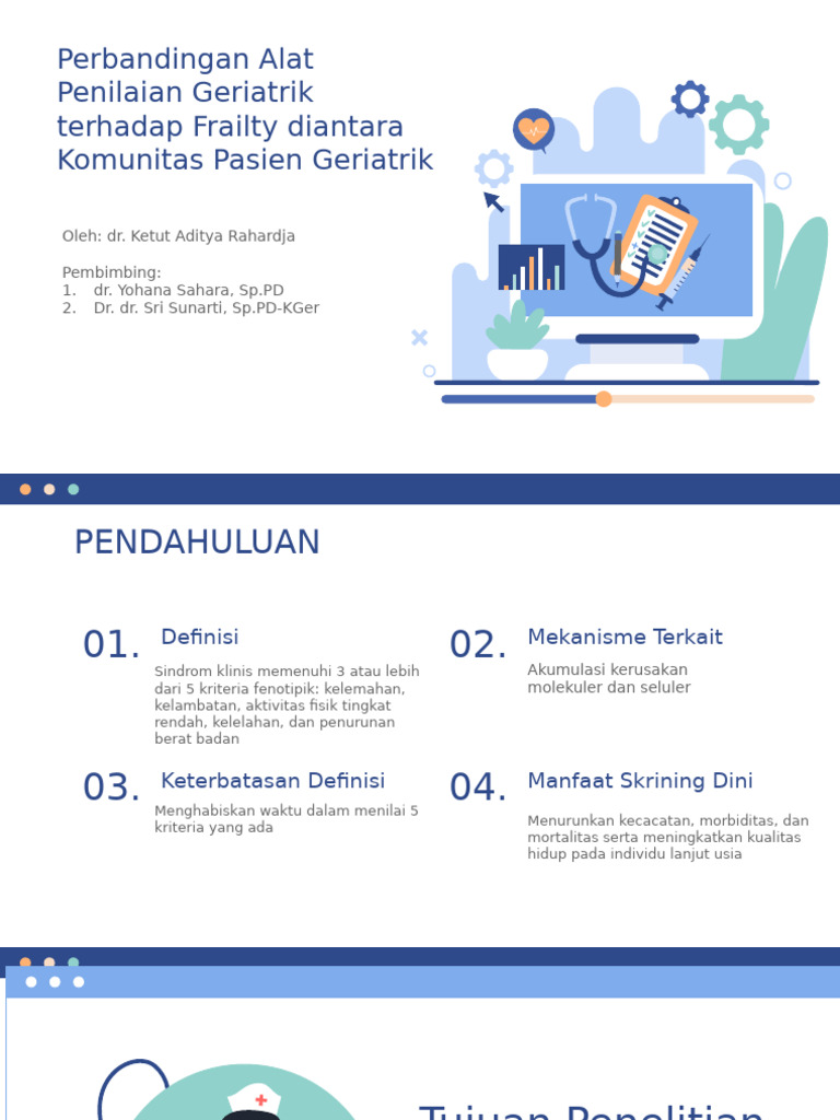 JR - Comparison of Geriatric Assessment Tools | PDF