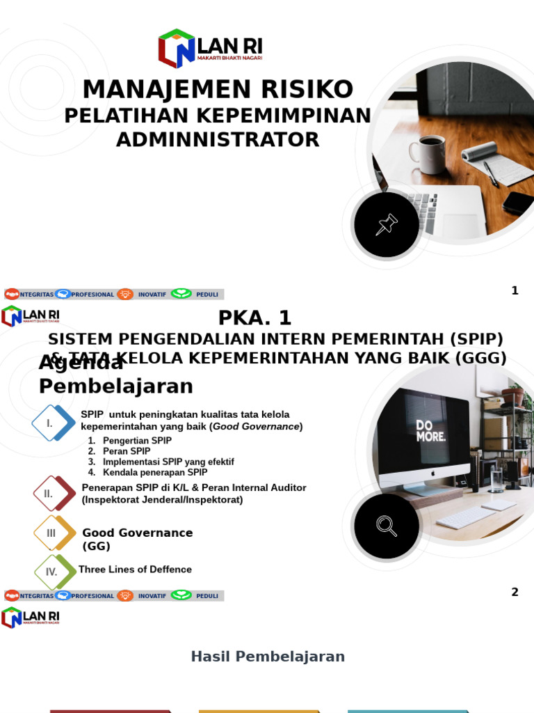 4.PKA-Manajemen Risiko Terbaru | PDF