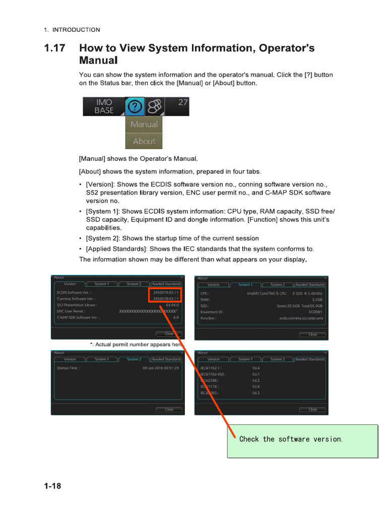 FMD How To Check The Software Version | PDF