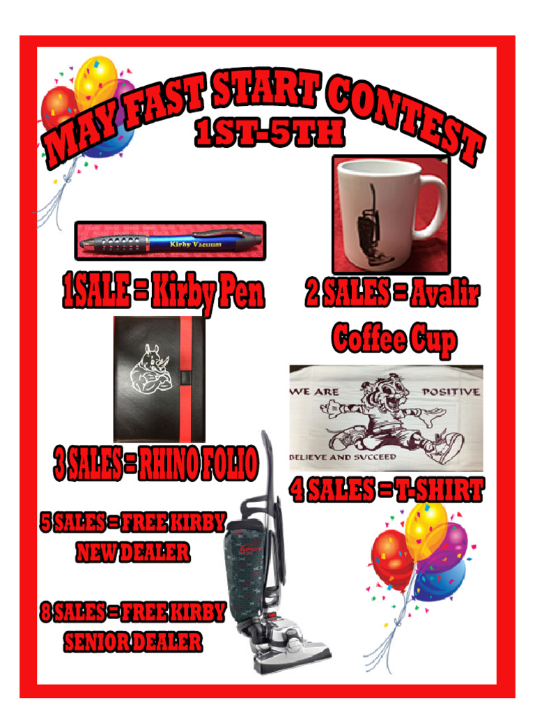 Fast Start Contest May 1st-5th | PDF