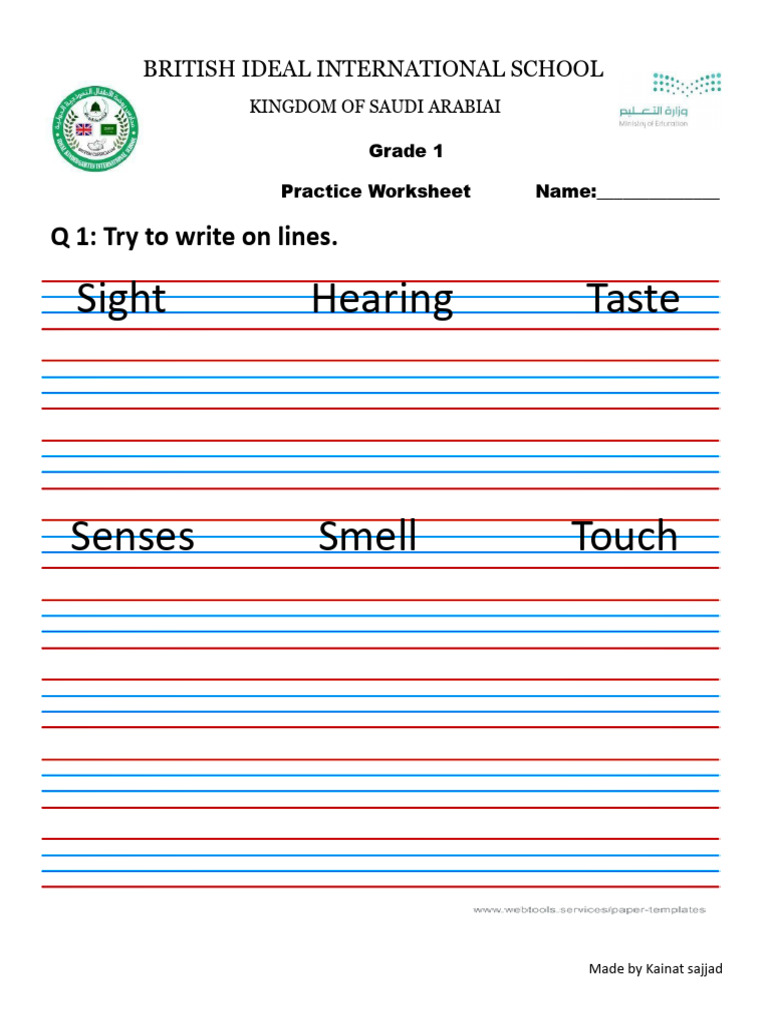 Practice Worksheet | PDF