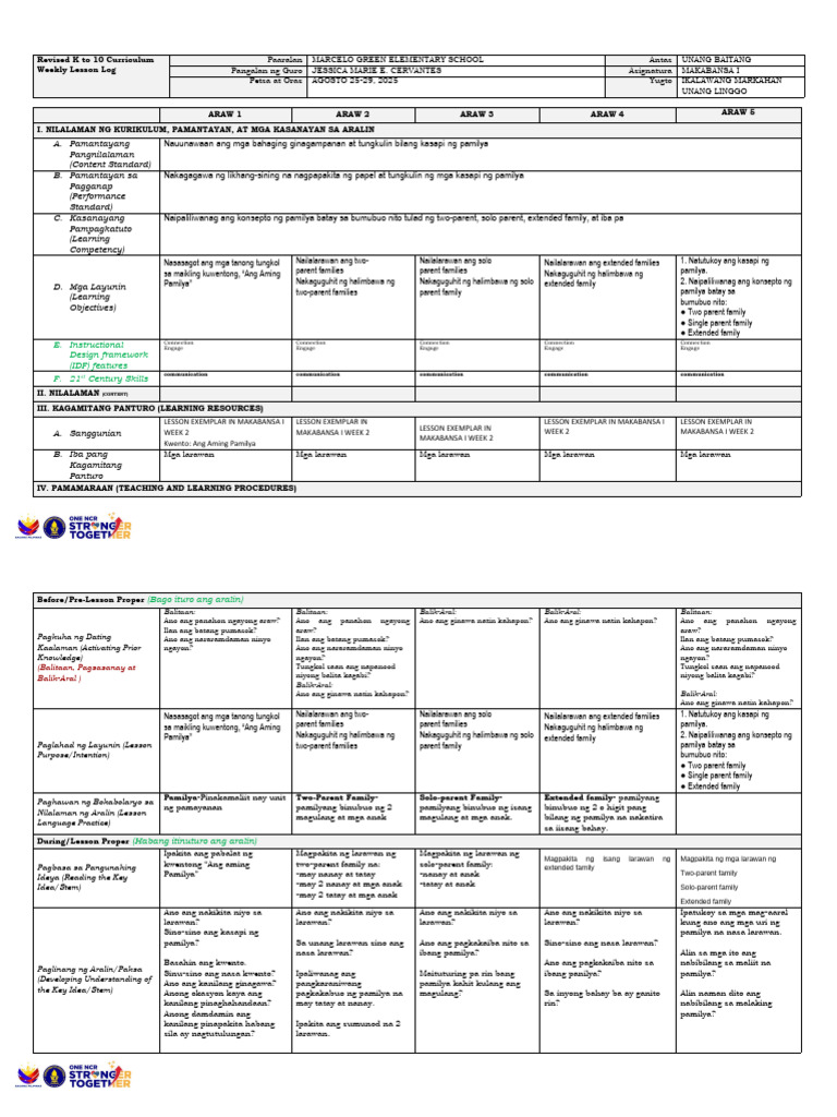 Makabansa2ndqtr Week2 | PDF