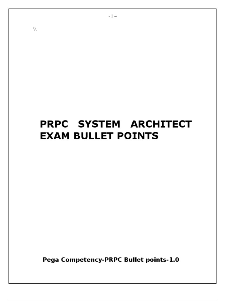 Comprehensive Overview of Key PRPC Concepts and System Architecture ...