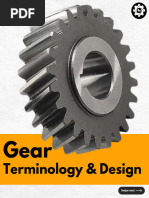Basic Gear Terminology and Calculations | PDF | Gear | Wear