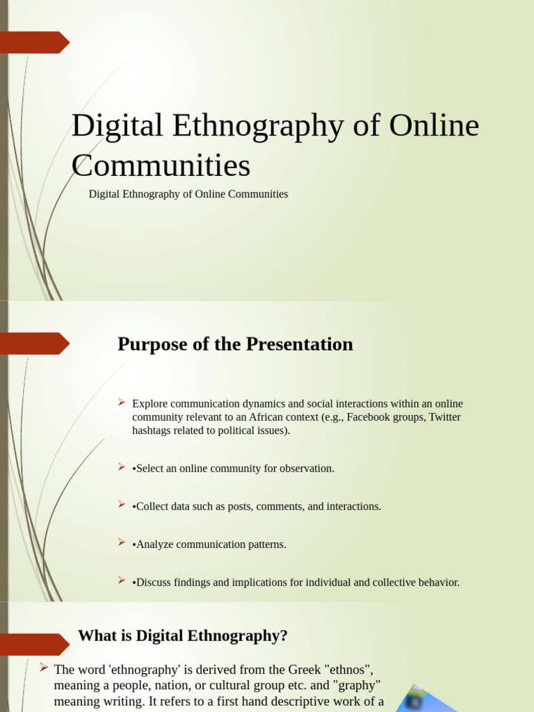Digital Ethnography in African Online Communities | PDF | Hashtag ...