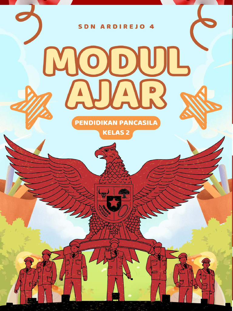 Modul Ajar Simbol Pancasila Kelas 1 | PDF