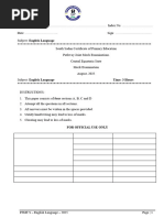 Mock Nce 2022 English | PDF