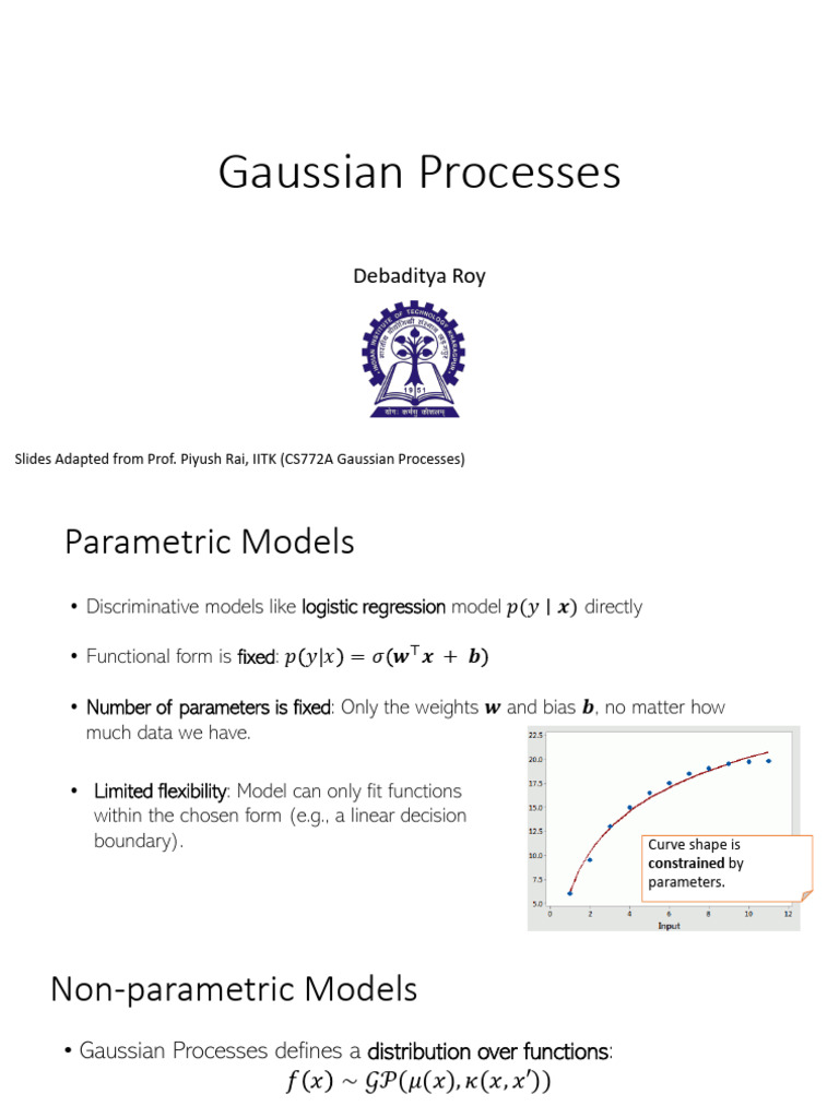 Lec 3 Gaussian Processes | PDF | Support Vector Machine | Normal ...